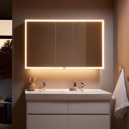 Villeroy & Boch Villeroy & Boch My View Now Spiegelschrank, mit Beleuchtung B: 130 H: 75 T: 16,8 cm, 3 T&uuml;ren, A4551300,