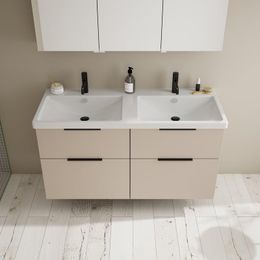 Burgbad Eqio Schrank mit Keramik-Waschtisch, 4 Ausz&uuml;ge, SEYT123F6583C0001G0200,