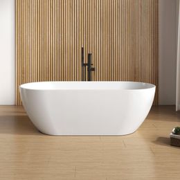 rivea Malie freistehende Badewanne L: 180 B: 80 cm, BR0072WH,