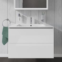 Duravit L-Cube Waschtischunterschrank, 2 Ausz&uuml;ge, LC624102222,
