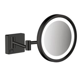 Hansgrohe AddStoris Kosmetikspiegel, mit Beleuchtung, Vergr&ouml;&szlig;erung 3-fach, 41790670,