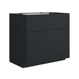 neoro n50 Unterschrank B: 80 cm mit 2 Ausz&uuml;gen, BN0442BM,