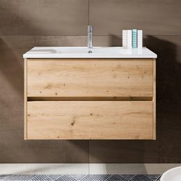 RIHO Porto Waschtischunterschrank, 2 Ausz&uuml;ge, F014006DP6,