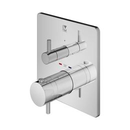 Mariner Eden coaxial square Thermostat, eckig, EDE2803-CR,