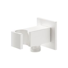 Mariner Metall-Wandanschlussbogen mit Brausehalter eckig, WLS0301-BO,