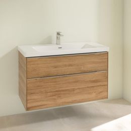 Villeroy & Boch Villeroy & Boch Subway 3.0 Waschtischunterschrank, 2 Ausz&uuml;ge, C57000RH,
