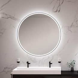 neoro n50 Metal Touch Lichtspiegel &Oslash; 120 cm, mit umlaufender Beleuchtung, direkt + indirekt, BN0024MI,