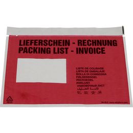ratioform Recycling-Dokumententaschen, PREMIUM LIGHT, Lieferschein / Rechnung, VE 250 Stk, LxB 240 x 185 mm