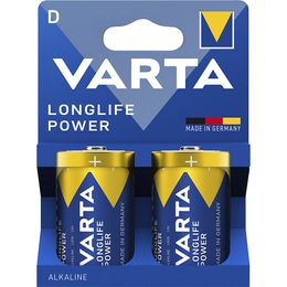 Varta LONGLIFE Power Batterie, Baugröße D, VE 2 Stk, ab 6 VE