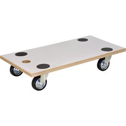 Wagner Transportroller mit Griffloch, MM 1316, Rollen f&uuml;r weiche B&ouml;den, VE 2 Stk, LxB 575 x 300 mm, ab 2 VE