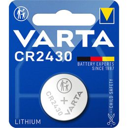 Varta LITHIUM Knopfzelle, CR2430, ab 10 Stk