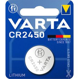 Varta LITHIUM Knopfzelle, CR2450, ab 10 Stk