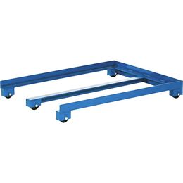 Kongamek Paletten-Fahrgestell E-Form, KM223, LxBxH 1200 x 870 x 150 mm, Tragfähigkeit 1000 kg, ab 5 Stk