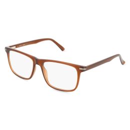 Fielmann BD 579 FLEX CL MARTIN Brille Herren | Fassung: Vollrand, Quadratisch, Braun Transparent