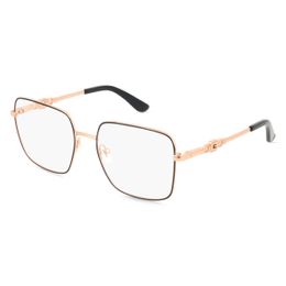 Guess GU2953 Brille Damen | Fassung: Vollrand, Quadratisch, Schwarz Gold