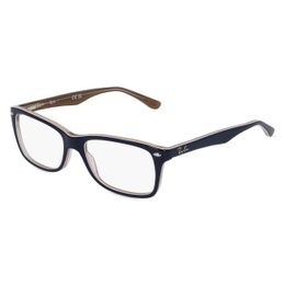 Ray-Ban RX5228 Brille Damen | Fassung: Vollrand, Quadratisch, Blau Beige