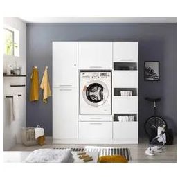 Mehrzweckschrank-Set respekta "Clara-Set 11", weiß, Spanplatte, Kastenmöbel-Sets, (B x T x H) 167,4 x 67,6 cm x 200 cm