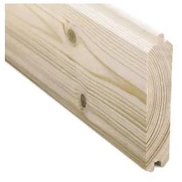 Skan Holz Gartenhaus SKANHOLZ "Malaga 2", beige (natur), Fußboden im Gartenhaus, Holzwerkstoff, Gartenhäuser