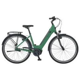 E-Bike Prophete "Geniesser 3.8" Gr. 48, grün (grün, schwarz), Elektrofahrräder, 48cm, 28 Zoll (71,12cm), Topseller