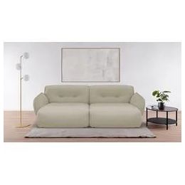 Big-Sofa BETYPE "Be Fluffy moderner Love Seat, XXL Sofa, Lese-Sessel, Mega Sofa", beige (cream), B:285cm H:87cm T:184cm, 100% Polyester, Sofas, Big-Sofa, Softes Sitzgef&uuml;hl, moderne Kedernaht, hochwertiger Bezug