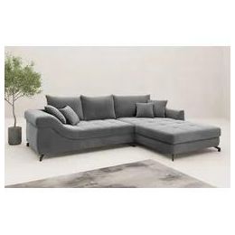 Ecksofa MR. COUCH "Taylor, L-Form, wahlweise mit Kaltschaum", miami 6 rock, B:317cm H:93cm T:226cm, 90% Polyester / 10% Nylon, Sofas, mit Kaltschaum bis 140 kg pro Sitzplatz belastbar