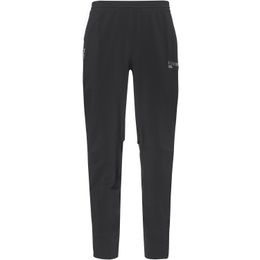 On Weather Pants Laufhose Herren - schwarz - Gr. XL - Polyester/Elastan