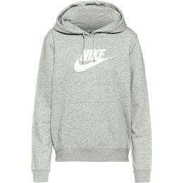 Nike Nsw Club Hoodie Damen - grau - Gr. XL - Baumwolle/Polyester