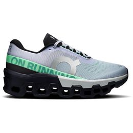 On CloudmOnster 2 Laufschuhe Damen - blau - Gr. 38 - Polyester