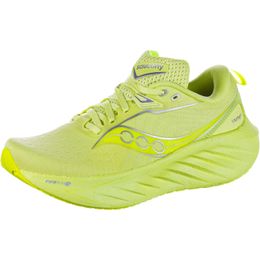 Saucony Triumph 22 Laufschuhe Damen - gr&uuml;n - Gr. 38 1/2 - Kunststoff/Synthetik