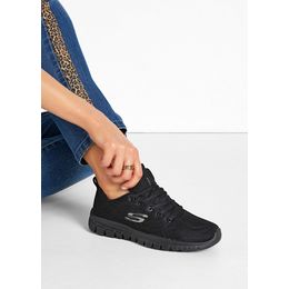 Skechers Komfort-Sneaker mit Memory Foam bei bonprix, schwarz