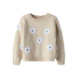 name it Pullover "Leia" in Beige - 37% | Größe 92 | Kinder-pullover