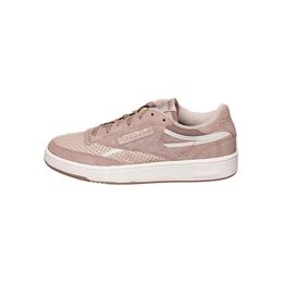 Reebok Leder-Sneakers in Rosa/ Beige - 66% | Größe 40,5 | Herrensneakers