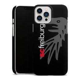 DeinDesign iPhone 13 Pro Max Handy Premium Case Smartphone Handyh&uuml;lle Schutzh&uuml;lle matt Logo Sc Freiburg Official Licensed Product Premium Case