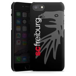 DeinDesign iPhone SE (2022) Handy Premium Case Smartphone Handyh&uuml;lle Schutzh&uuml;lle matt Sc Freiburg Logo Official Licensed Product Premium Case