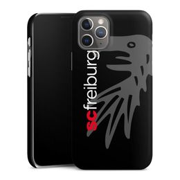 DeinDesign iPhone 12 Pro Handy Premium Case Smartphone Handyh&uuml;lle Schutzh&uuml;lle matt Logo Sc Freiburg Official Licensed Product Premium Case