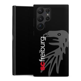 DeinDesign Galaxy S23 Ultra Handy Premium Case Smartphone Handyh&uuml;lle Schutzh&uuml;lle matt Logo Sc Freiburg Official Licensed Product Premium Case