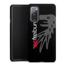 DeinDesign Galaxy S20 FE Handy Panzer Handyh&uuml;lle robuste Outdoor H&uuml;lle Schutzh&uuml;lle matt Logo Sc Freiburg Official Licensed Product Tough Case