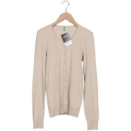 United Colors Of Benetton Strickjacke Damen Gr&ouml;&szlig;e M Second Hand beige