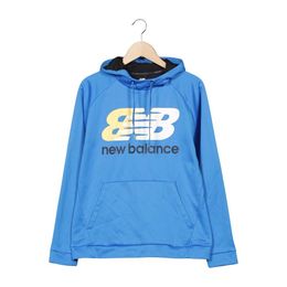 New Balance Kapuzenpullover Herren Größe M Second Hand blau