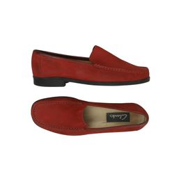 Clarks Halbschuh Damen Gr&ouml;&szlig;e 38.5 Second Hand rot