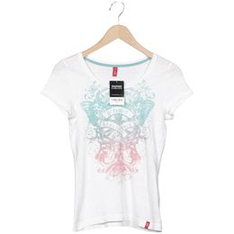 EDC by Esprit T-Shirt Damen Gr&ouml;&szlig;e XS Second Hand wei&szlig;