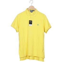 Polo Ralph Lauren Poloshirt Herren Größe L Second Hand gelb