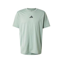 adidas Performance Funktionsshirt Herren Größe XS anthrazit / pastellgrün