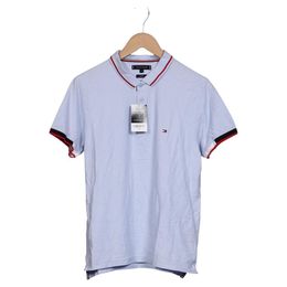 Tommy Hilfiger Poloshirt Herren Größe L Second Hand hellblau