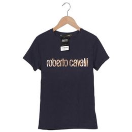 Roberto Cavalli T-Shirt Damen Größe M Second Hand marine