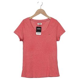 Tommy Jeans T-Shirt Damen Gr&ouml;&szlig;e S Second Hand rot