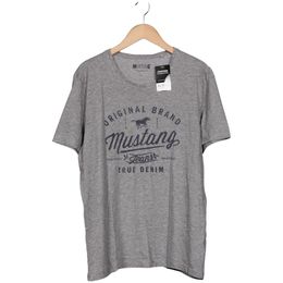 Mustang T-Shirt Herren Gr&ouml;&szlig;e XL Second Hand grau
