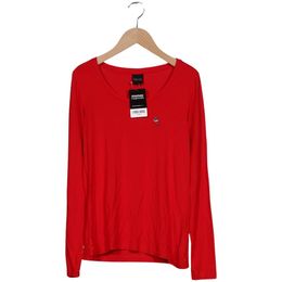 Madeleine Mode MADELEINE Langarmshirt Damen Gr&ouml;&szlig;e S Second Hand rot
