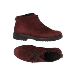 Semler Stiefelette Damen Größe 37.5 Second Hand bordeaux