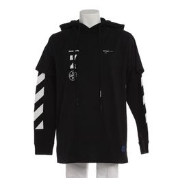 Off-White Sweatshirt / Sweatjacke Herren Gr&ouml;&szlig;e S Second Hand schwarz